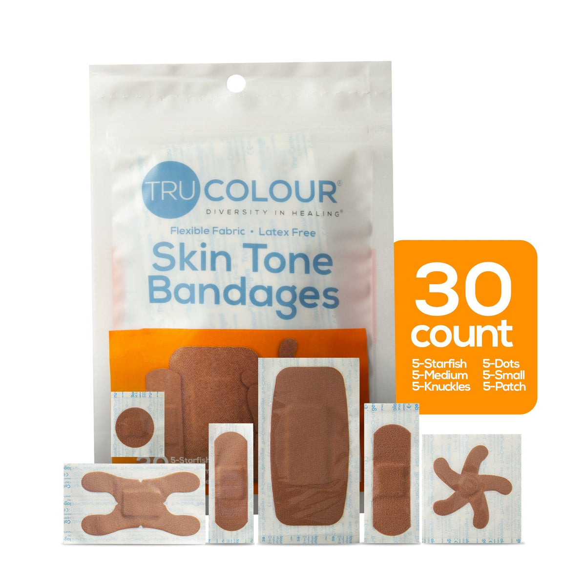 TruColour Skin Tone Assorted Bandages – TruColour Bandages
